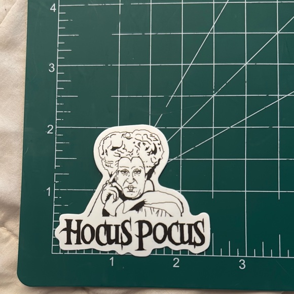 Disney | Design | Hocus Pocus Waterproof Sticker Black And White | Poshmark